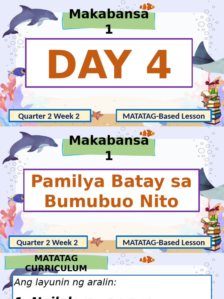 Makabansa Q2 Week2 Day 4 | PDF