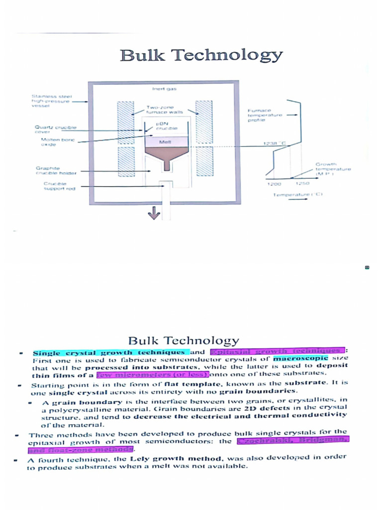 Semiconductor Technology-1 | PDF