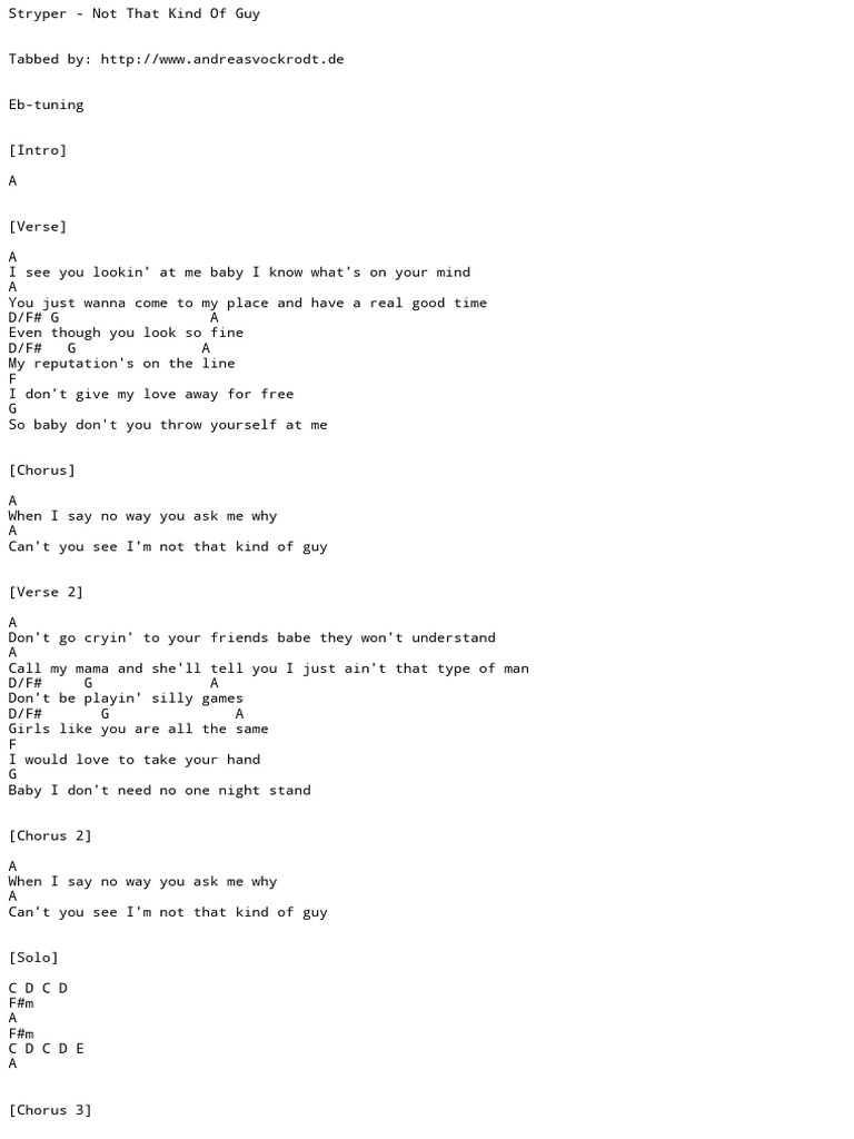 That kind chord | PDF