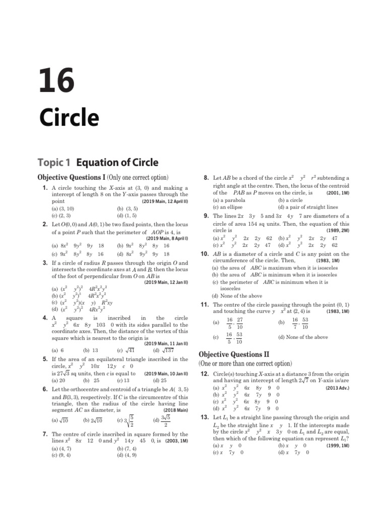 Circles | PDF