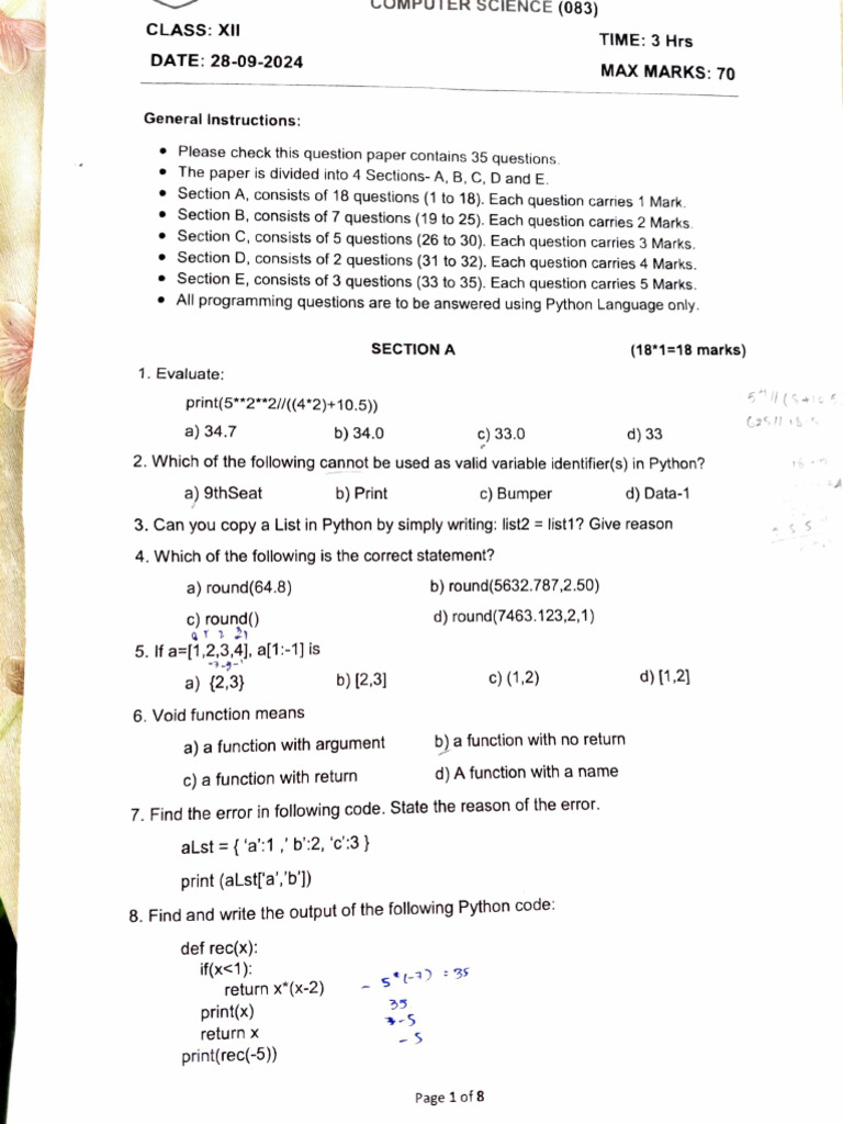 CS - Qtrly Paper - Sep 29, 2024 | PDF