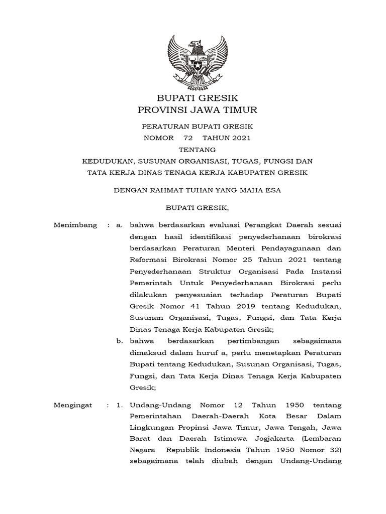 1643160340-PERBUP - 72 - 2021 SOTK DISNAKER - Mergepdf | PDF