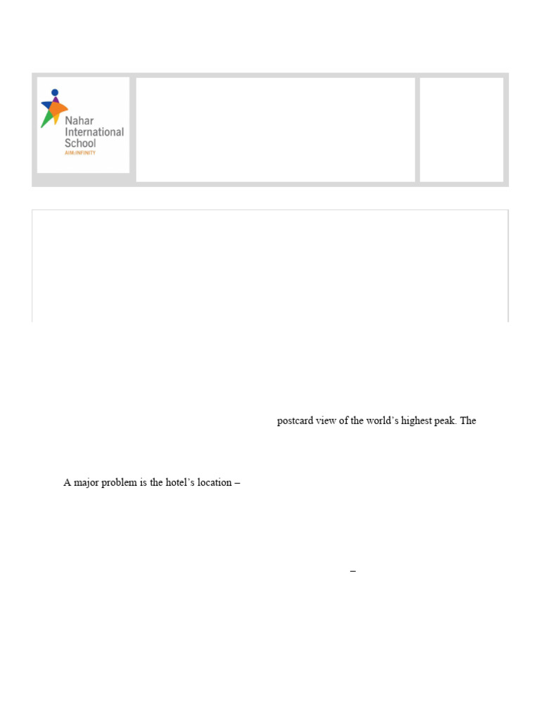 Journal Mountain Madness WS4 | PDF