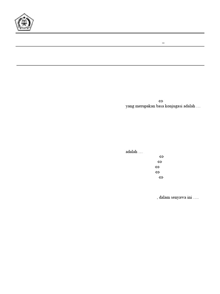 Soal Xi Kimia Akm Genap 2023-2024 | PDF