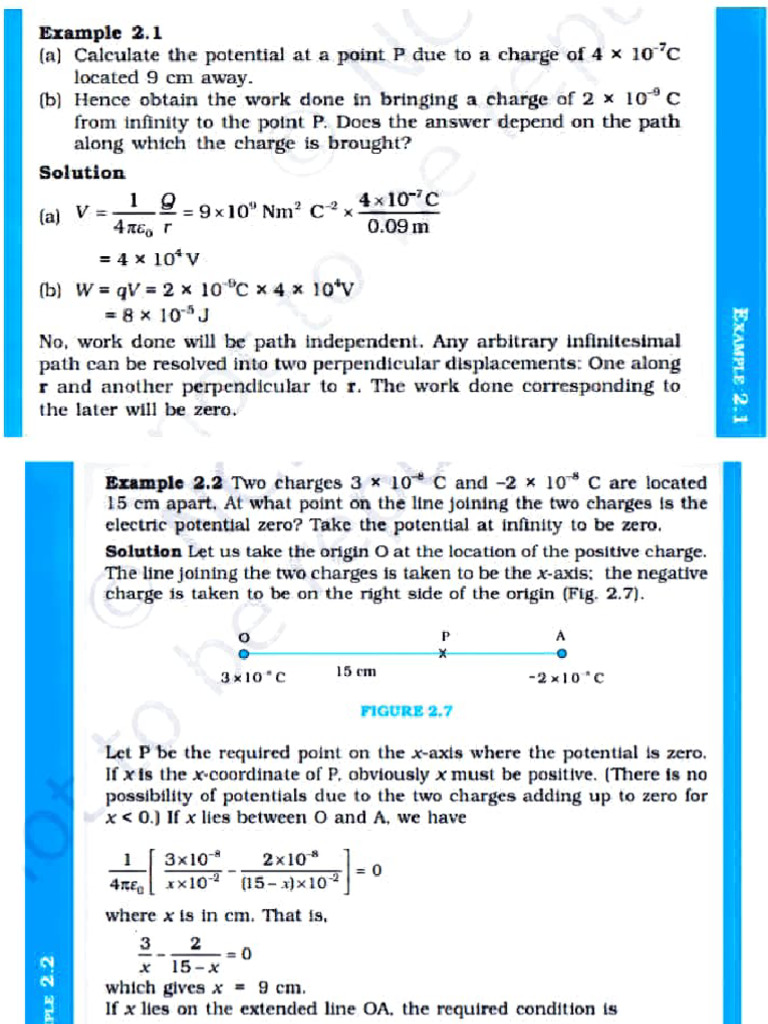 Examples | PDF | Capacitance | Capacitor
