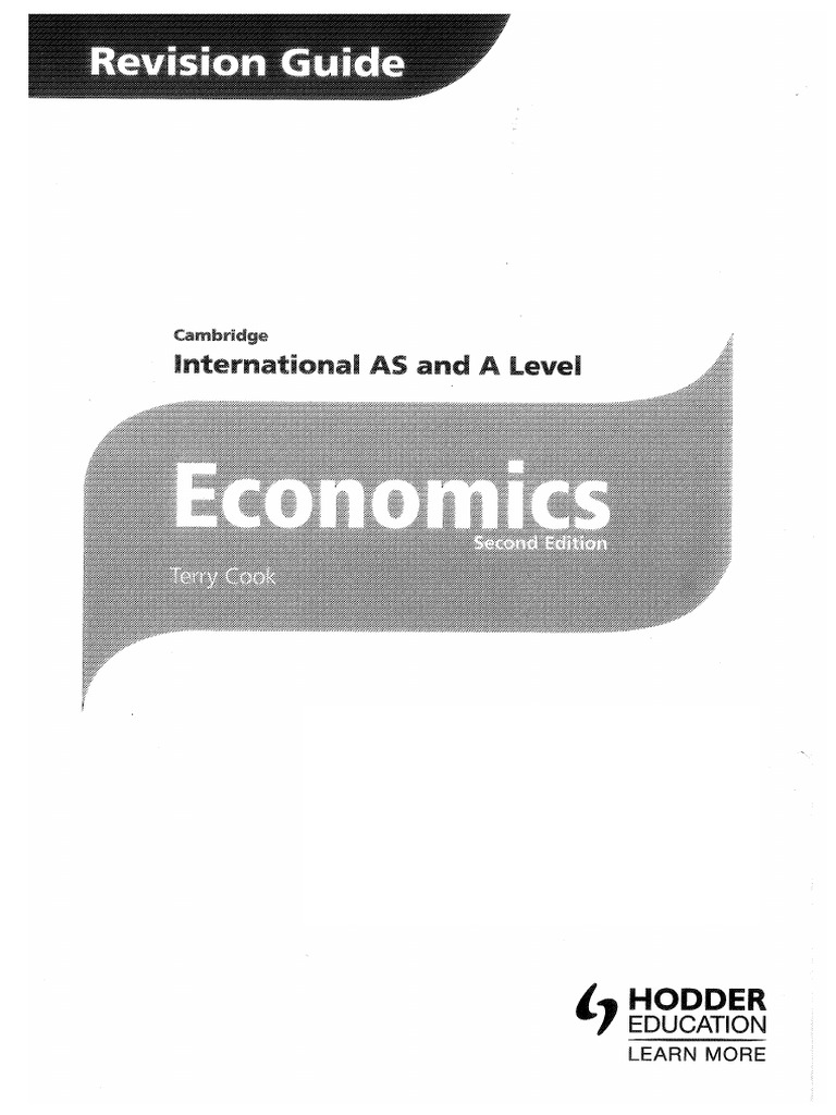 CIE as and a Level Revision Guide Second Edition | PDF