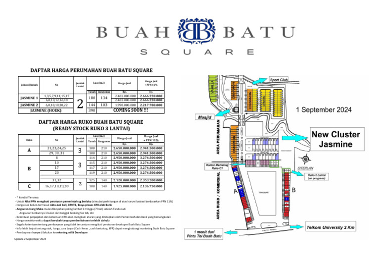 Price List BBS 2 September 2024 | PDF
