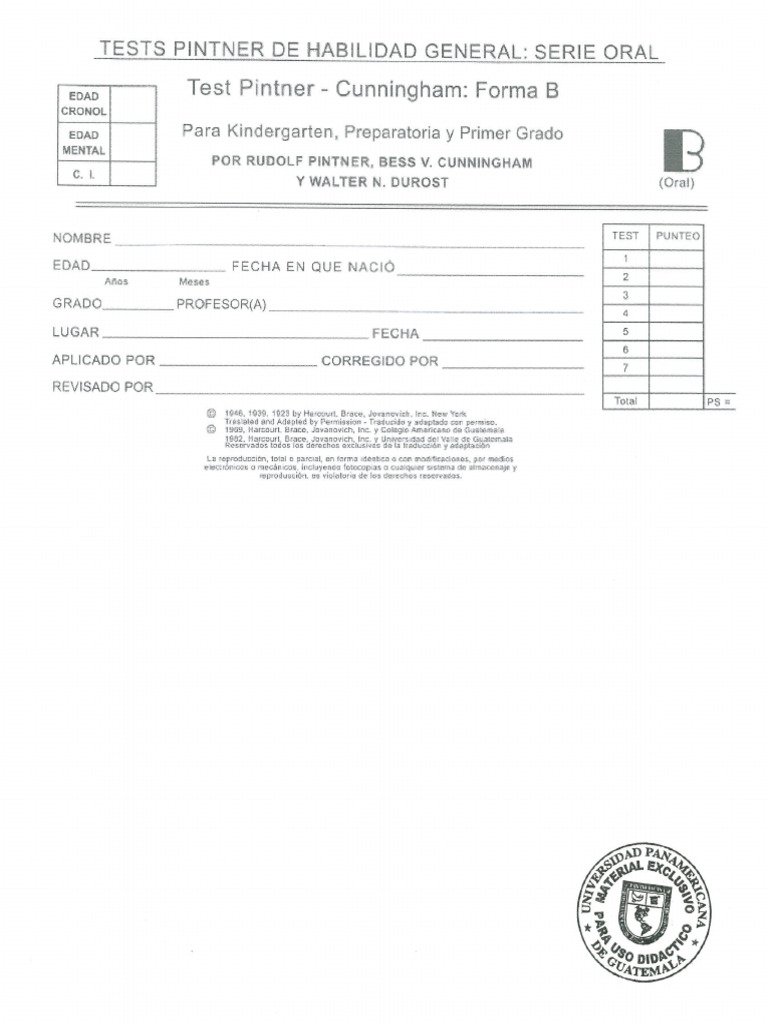 Folleto, Forma B | PDF