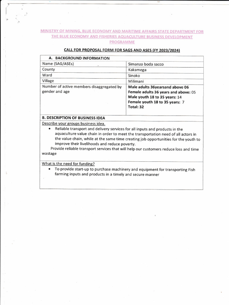 call for proposal | PDF