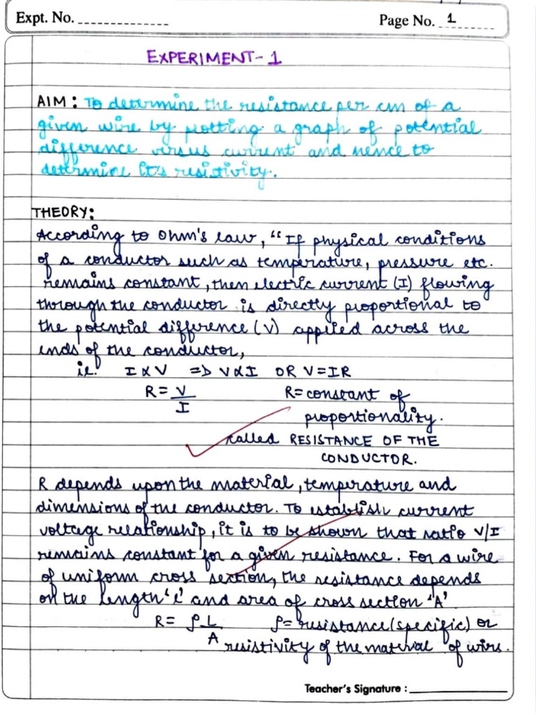 Physics Practical 2023-24 | PDF