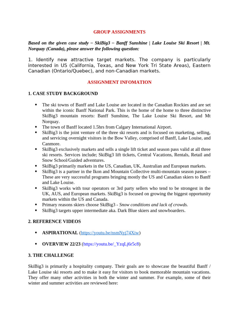 Group Assignment | PDF