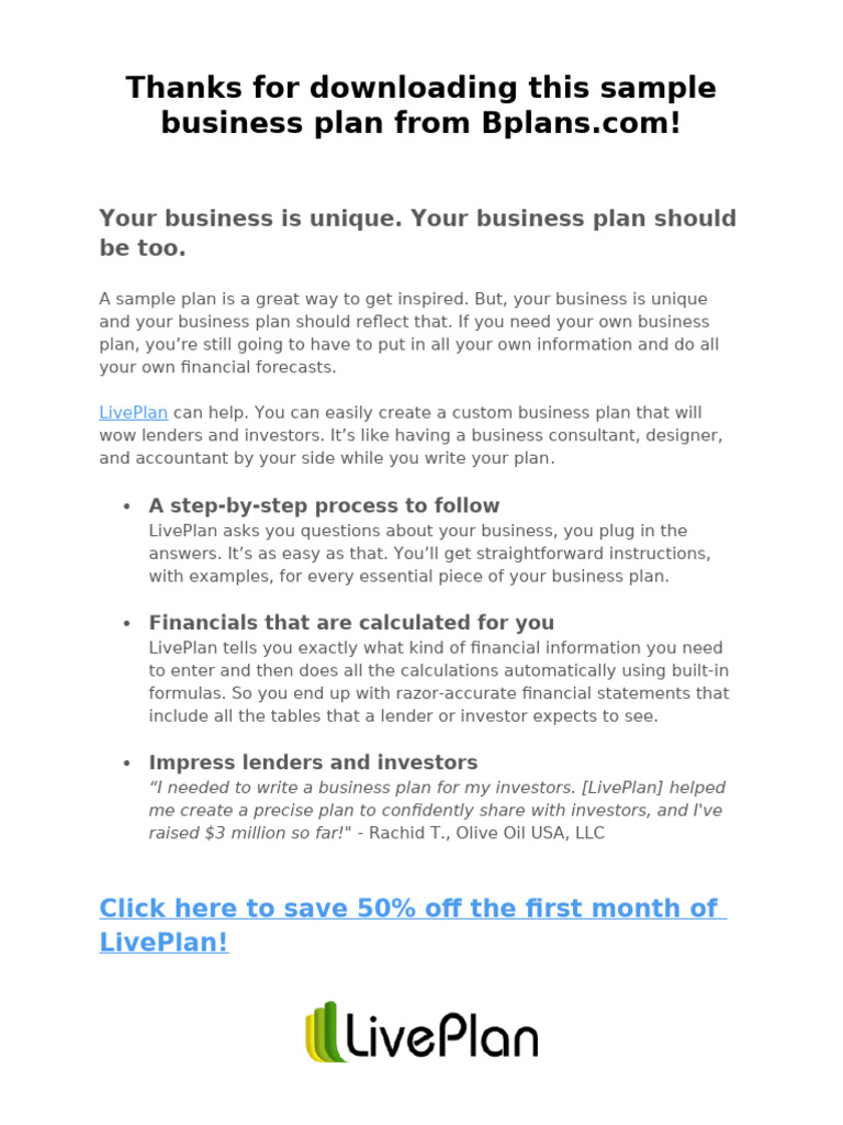 Custom Printed T-Shirts Business Plan | PDF