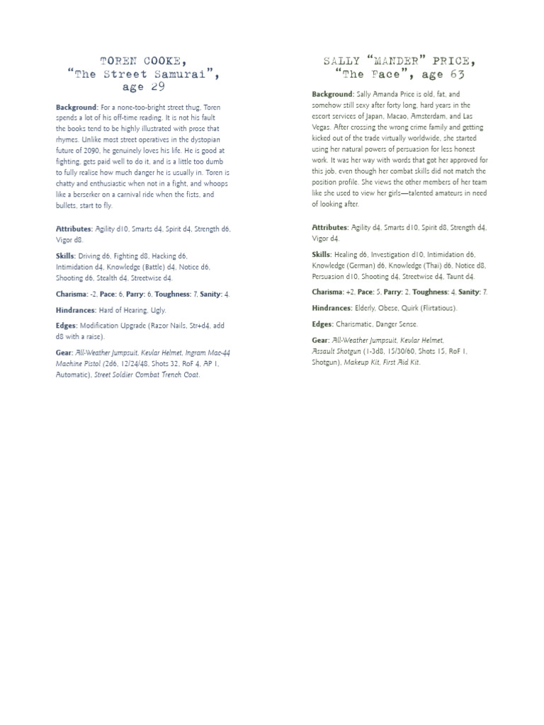 Achtung! Cthulhu - Interface 19.40 - SW 2090 Pregen | PDF