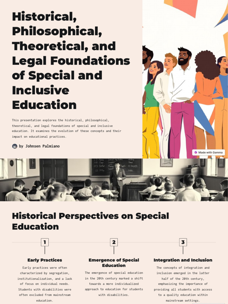 Foundations of Inclusive Education | PDF | Inclusion (Education ...