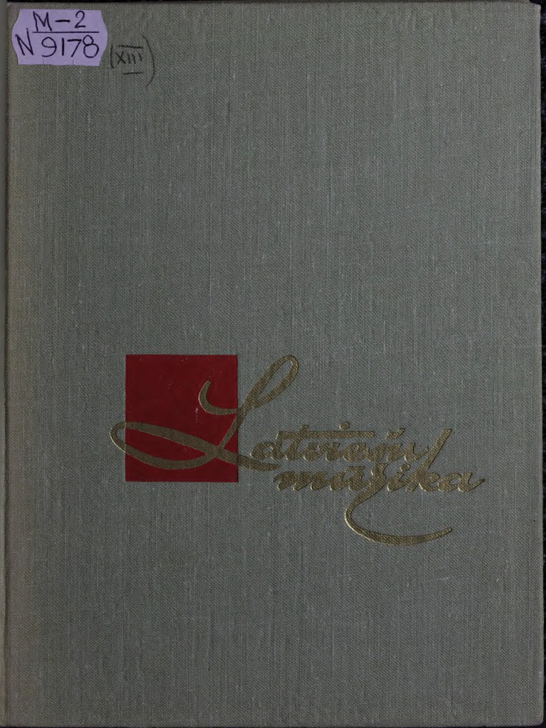 Latviešu Mūzika | PDF