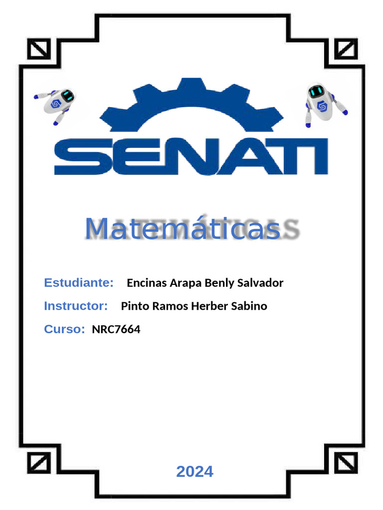 ENTREGABLE 3 MATEMATICAS | PDF
