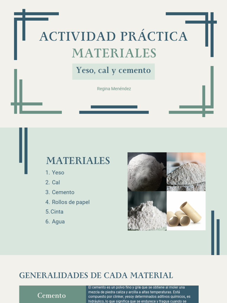 Materiales | PDF