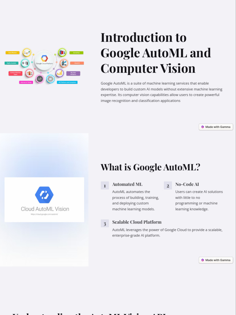 Google AutoMl | PDF