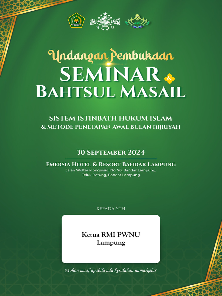 13 Ketua RMI PWNU Lampung | PDF