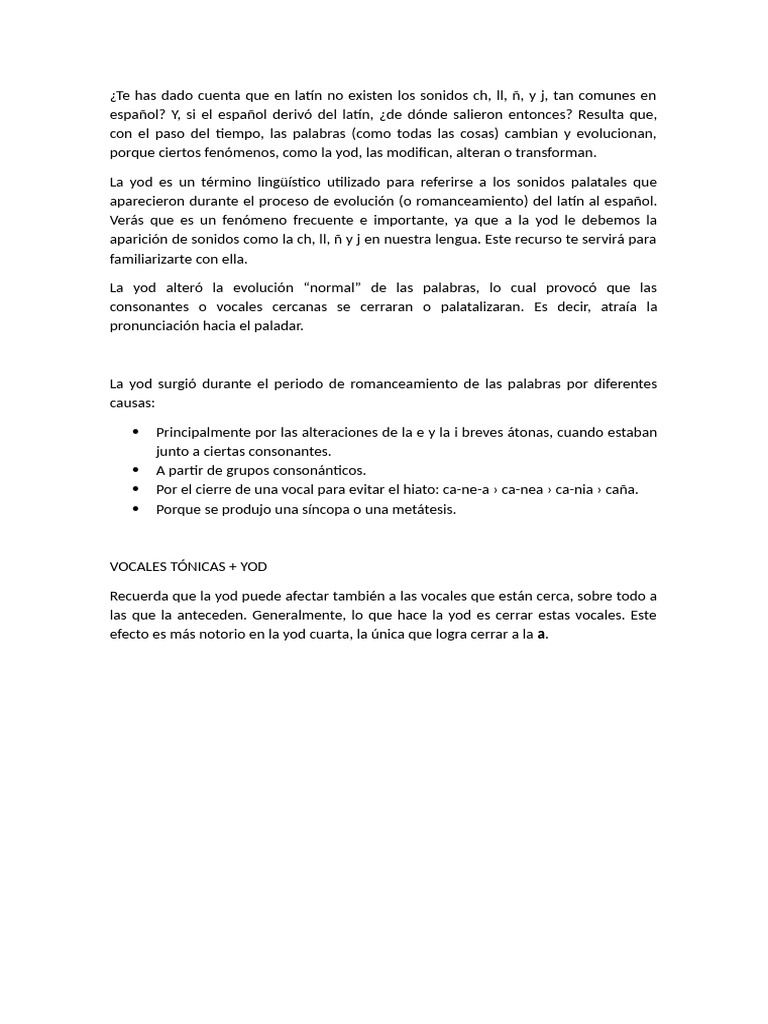 La Yod | PDF