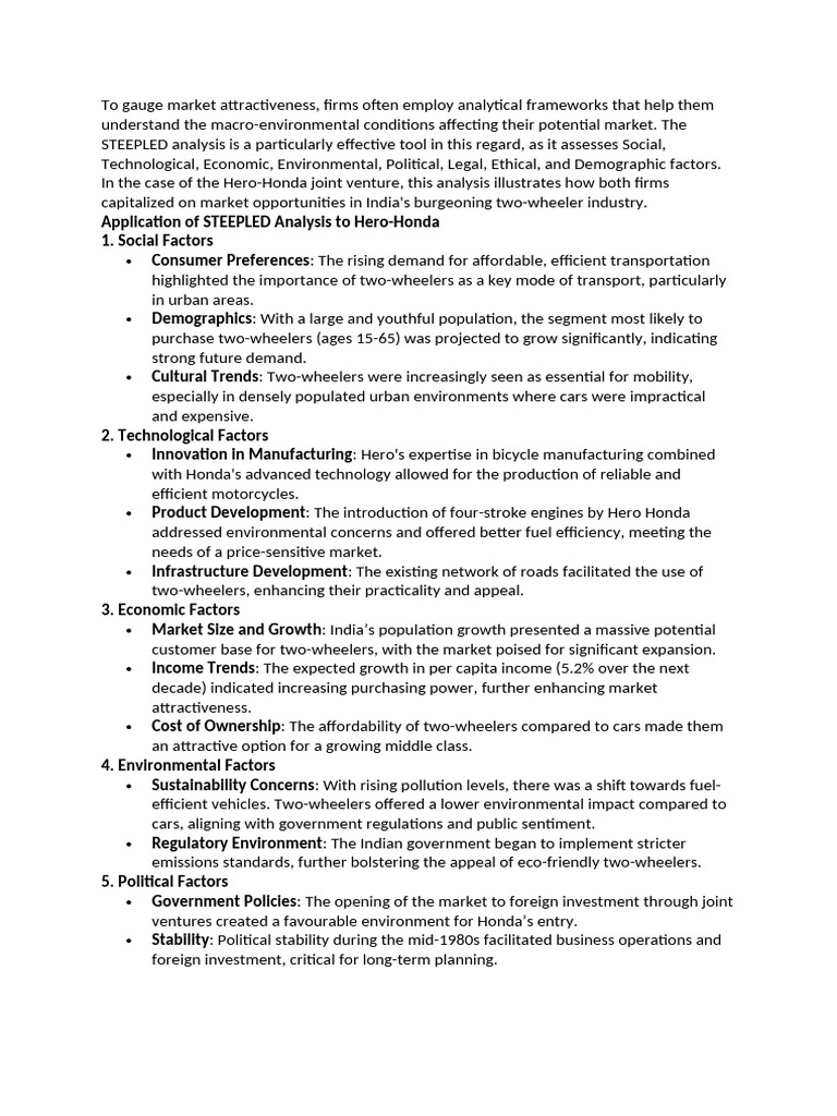 Steepled Analysis | PDF