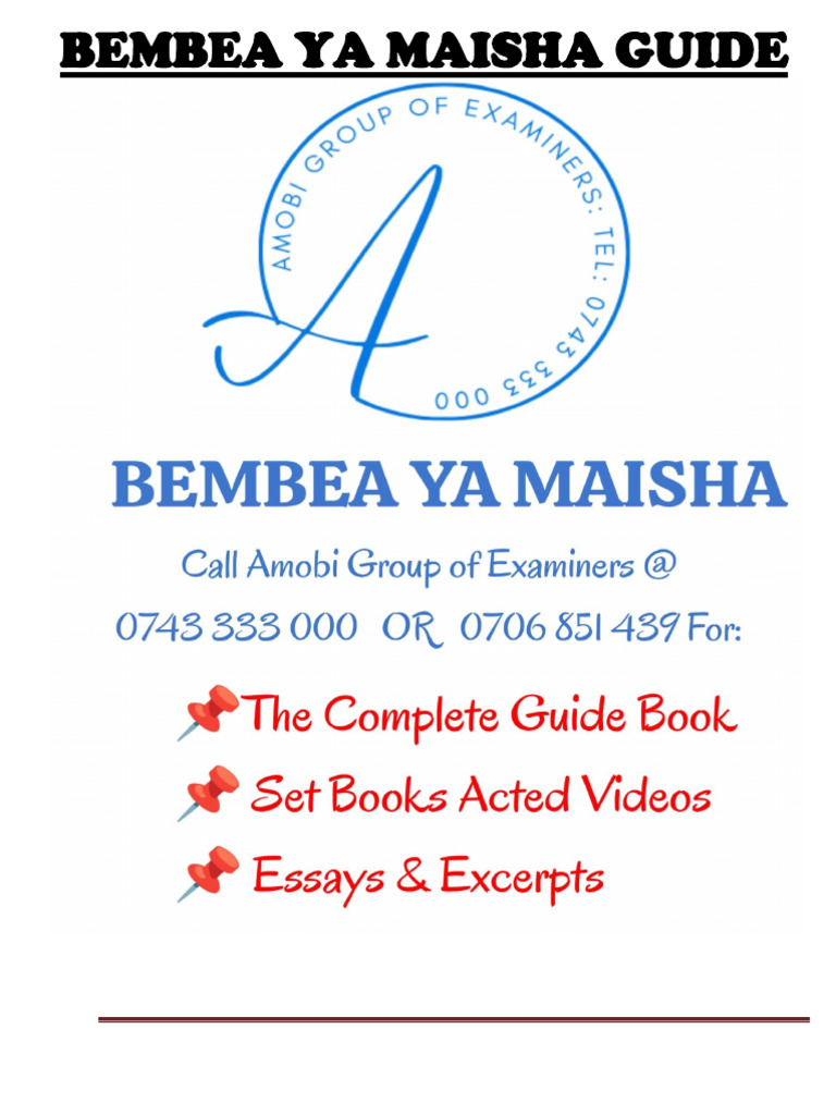 Bembea Guide Bk | PDF
