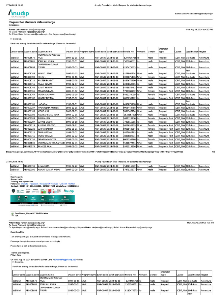 Mobile Recharge | PDF