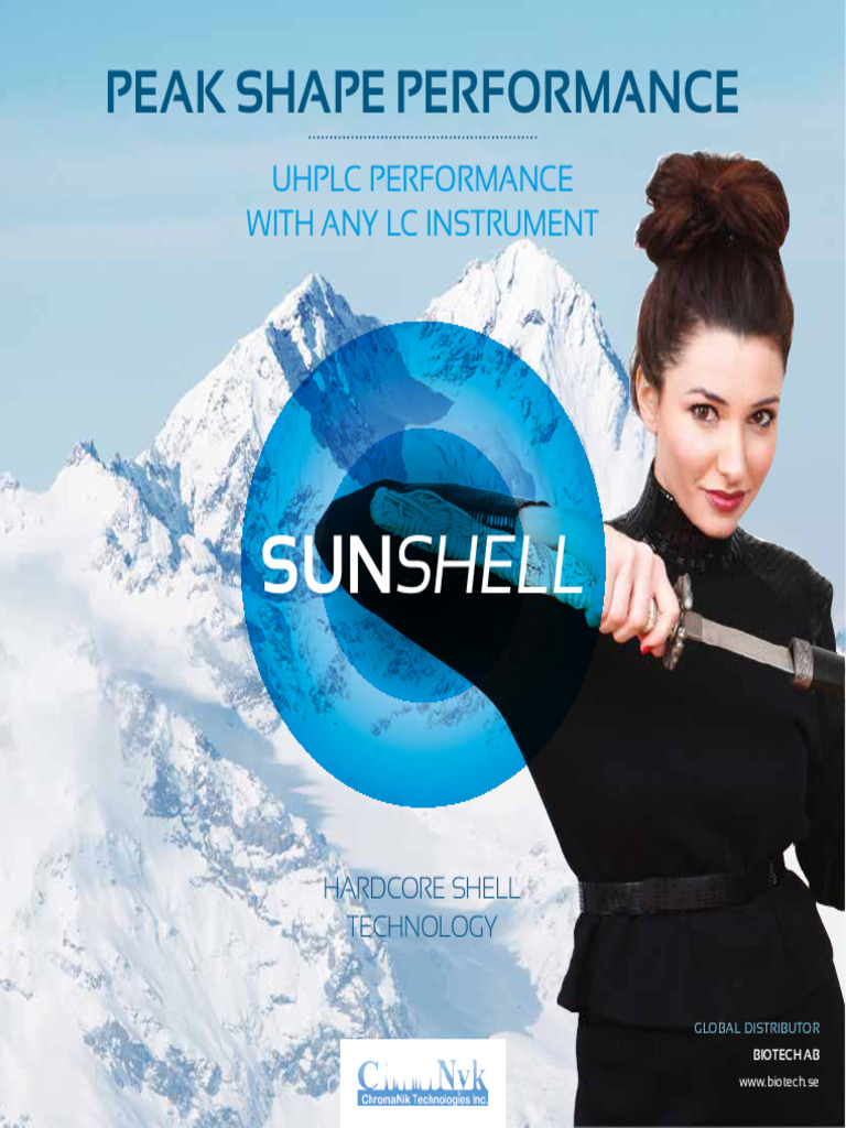 SunShell Columns | PDF | High Performance Liquid Chromatography | Analytical Chemistry