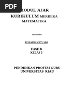 Modul Ajar Kelas 3 Menentukan Nilai Tempat Bilangan | PDF