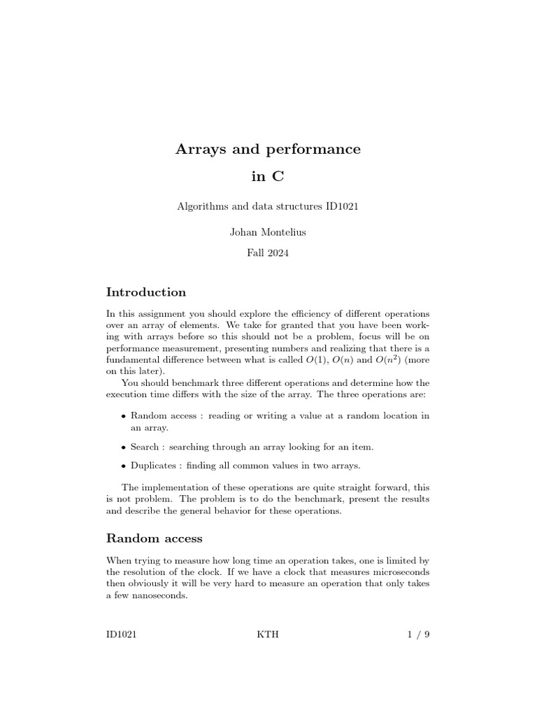 Arrays C | PDF Arrays C | PDF