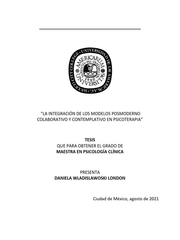 Tesis Final DW | PDF