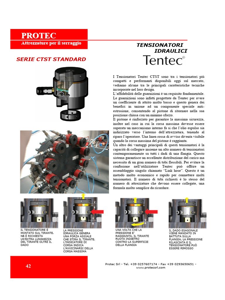Tensionatori Standard Tentec | PDF