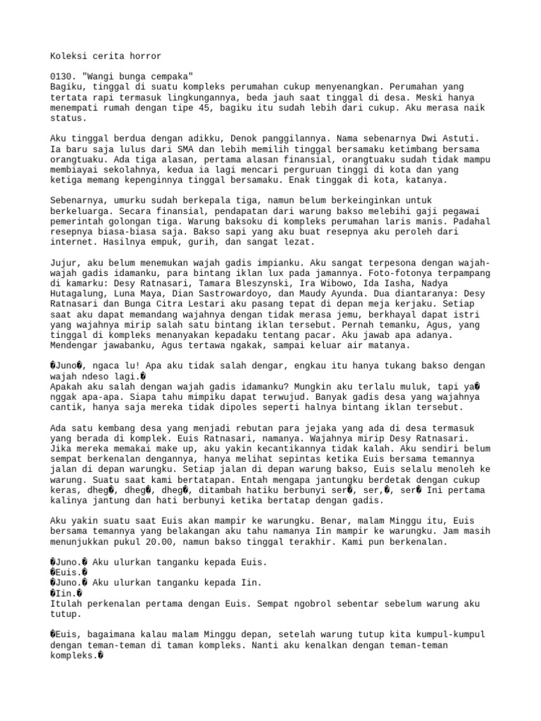 Wangi Bunga Cempaka | PDF