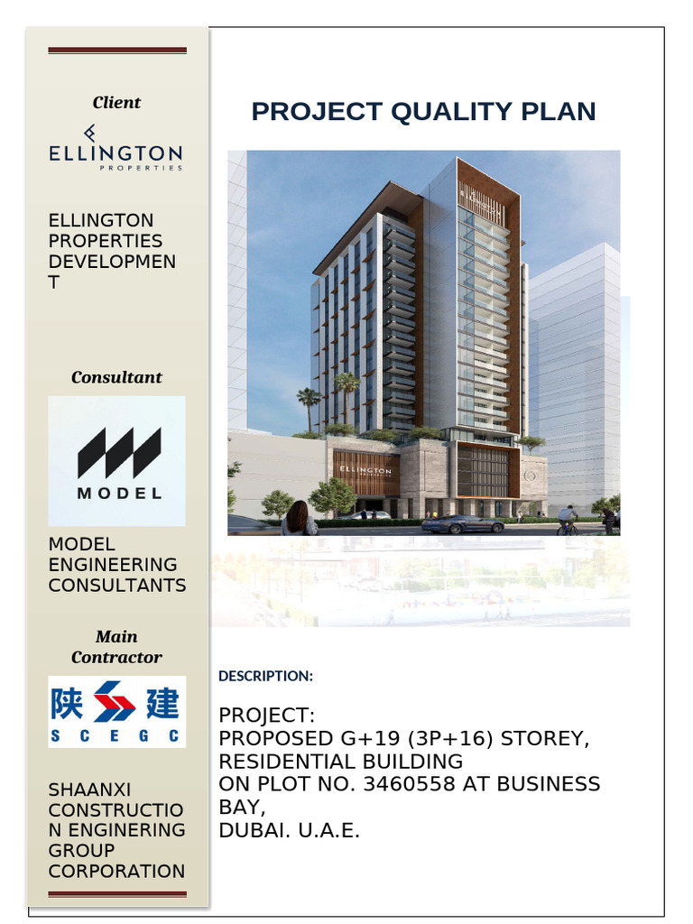 Project Quality Plan | PDF