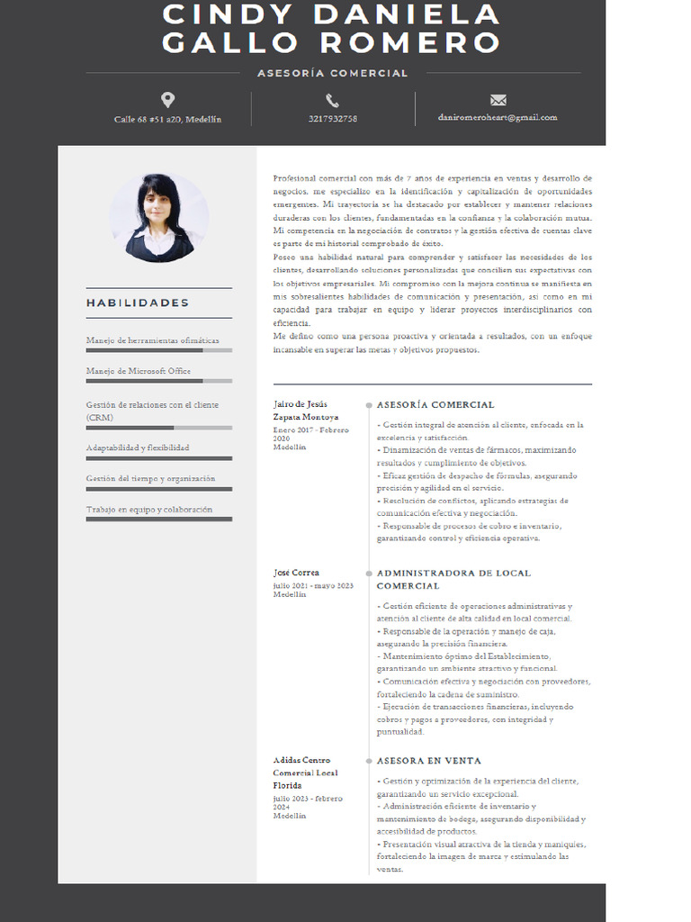 Daniela Romero CV | PDF