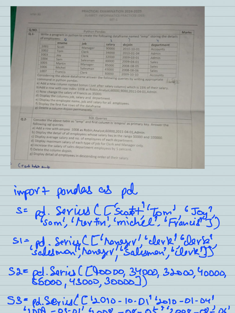Practical Set 1 | PDF