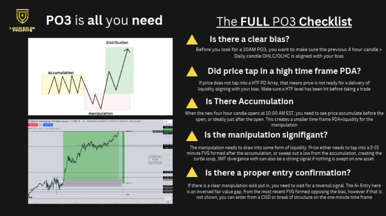 The FULL PO3 Checklist | PDF