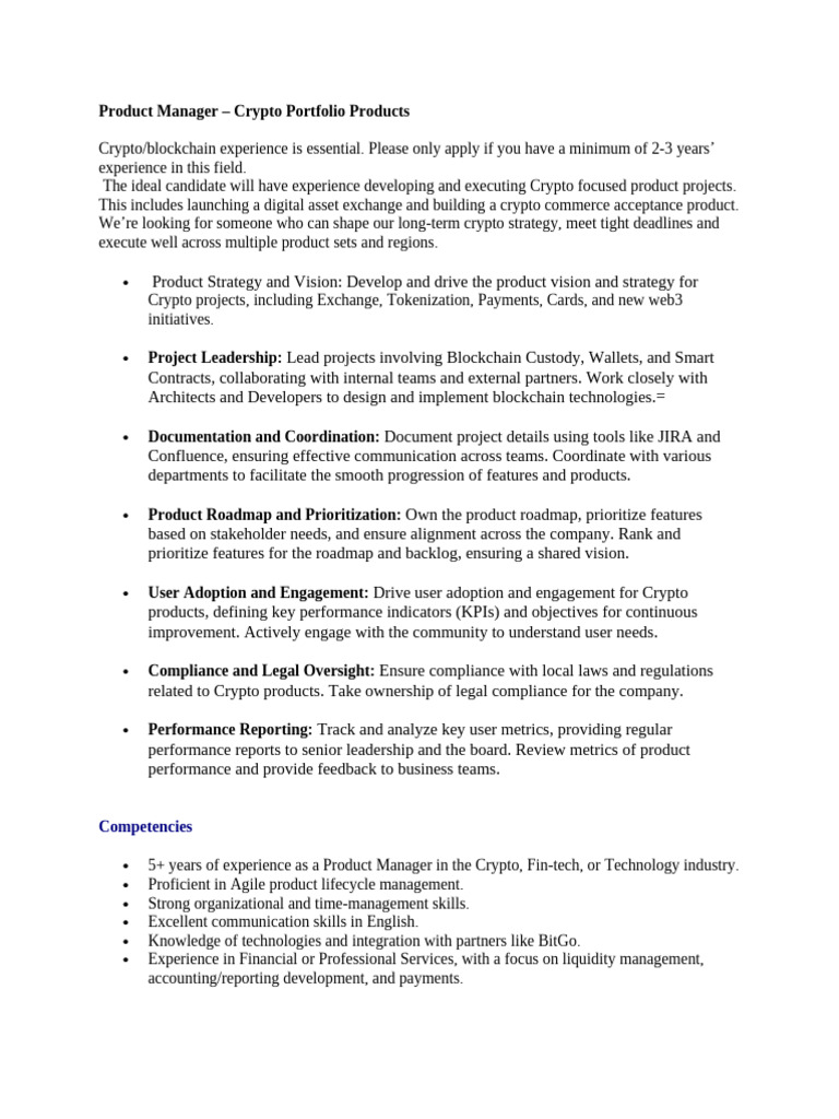 Product Manager | PDF