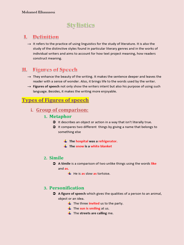 1- Summary Stylistics | PDF