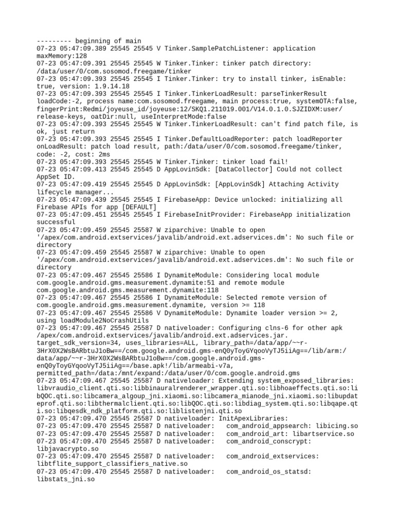 Tinker Patch Installation Log | PDF | Java (Programming Language) | Software