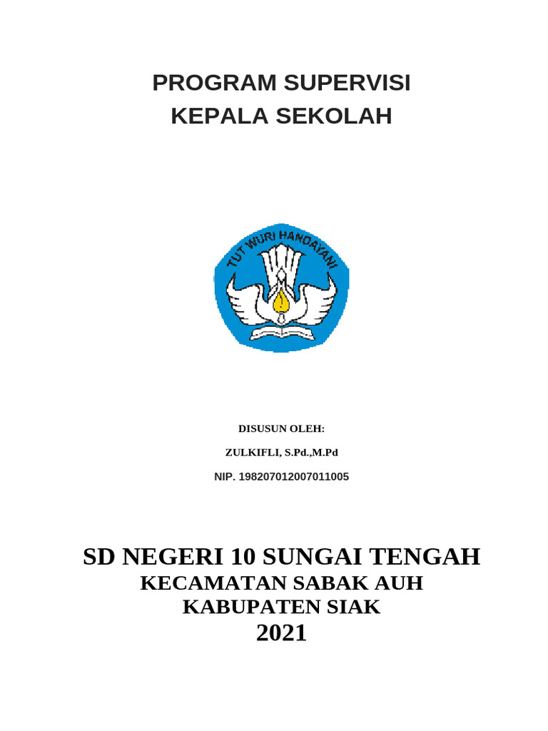 Program Supervisi SD 10 2021-2022 | PDF