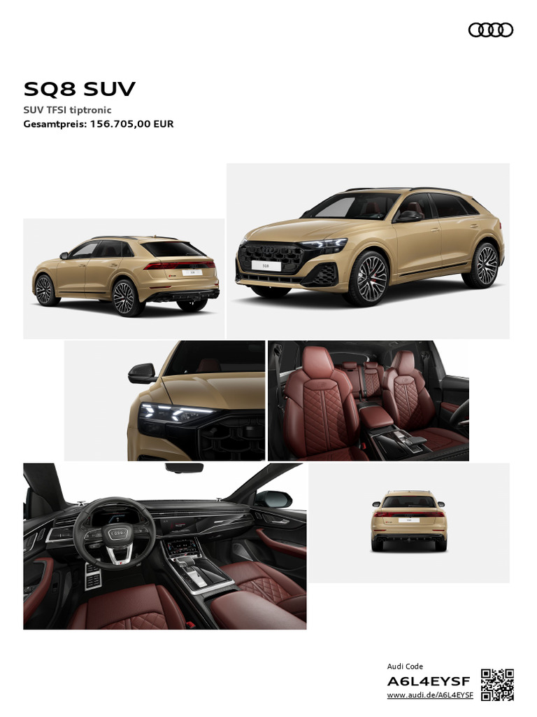 SQ8 Suv-A6l4eysf | PDF