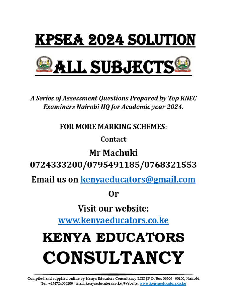 Kpsea 2024 Solution | PDF
