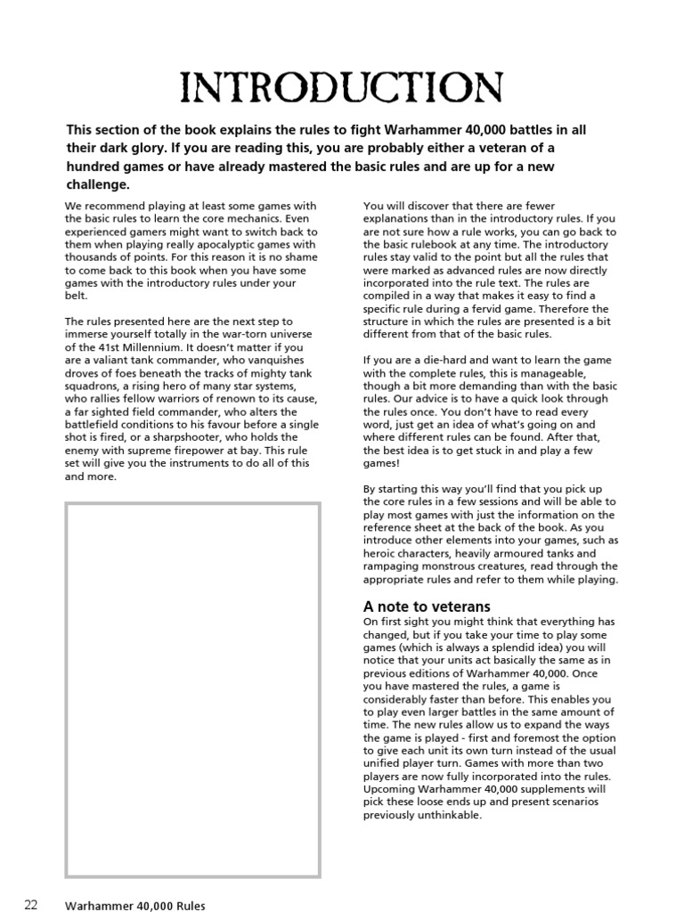 Warhammer 40k 'Leaked' 6th Ed. Rulebook | PDF | Armour | Dice