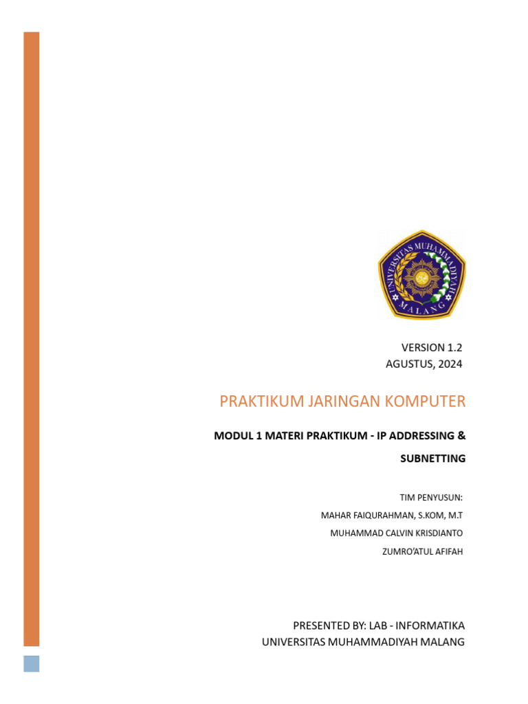 Modul 1 Jarkom 2024 Materi Praktikum Pdf 6145
