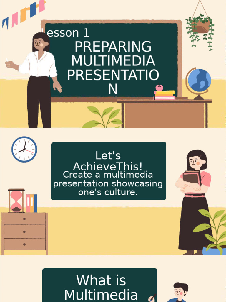 Preparing A Multimedia Presentation Group 3 Purcomm | PDF