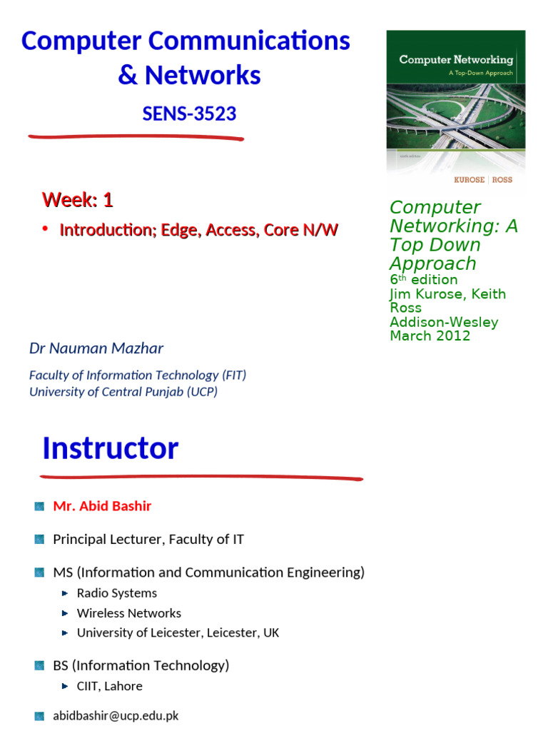 Week 1 Intro Internet Arch Applications | PDF