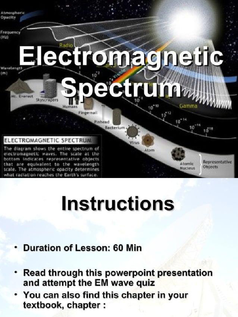 Electro Magnetic Waves | PDF