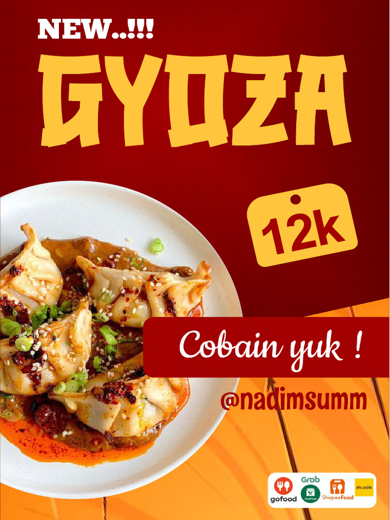 Gyoza A4 | PDF