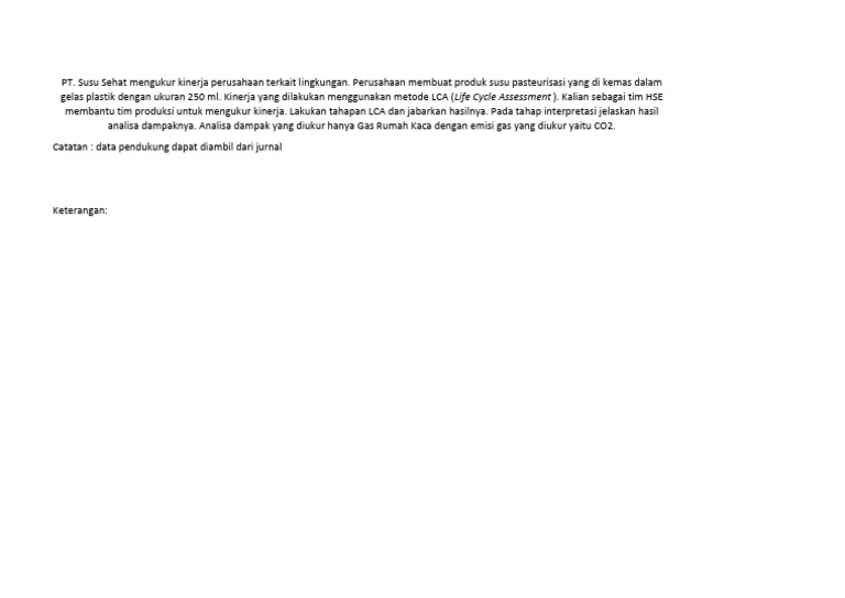 Latihan Soal ABC Dan LCA | PDF